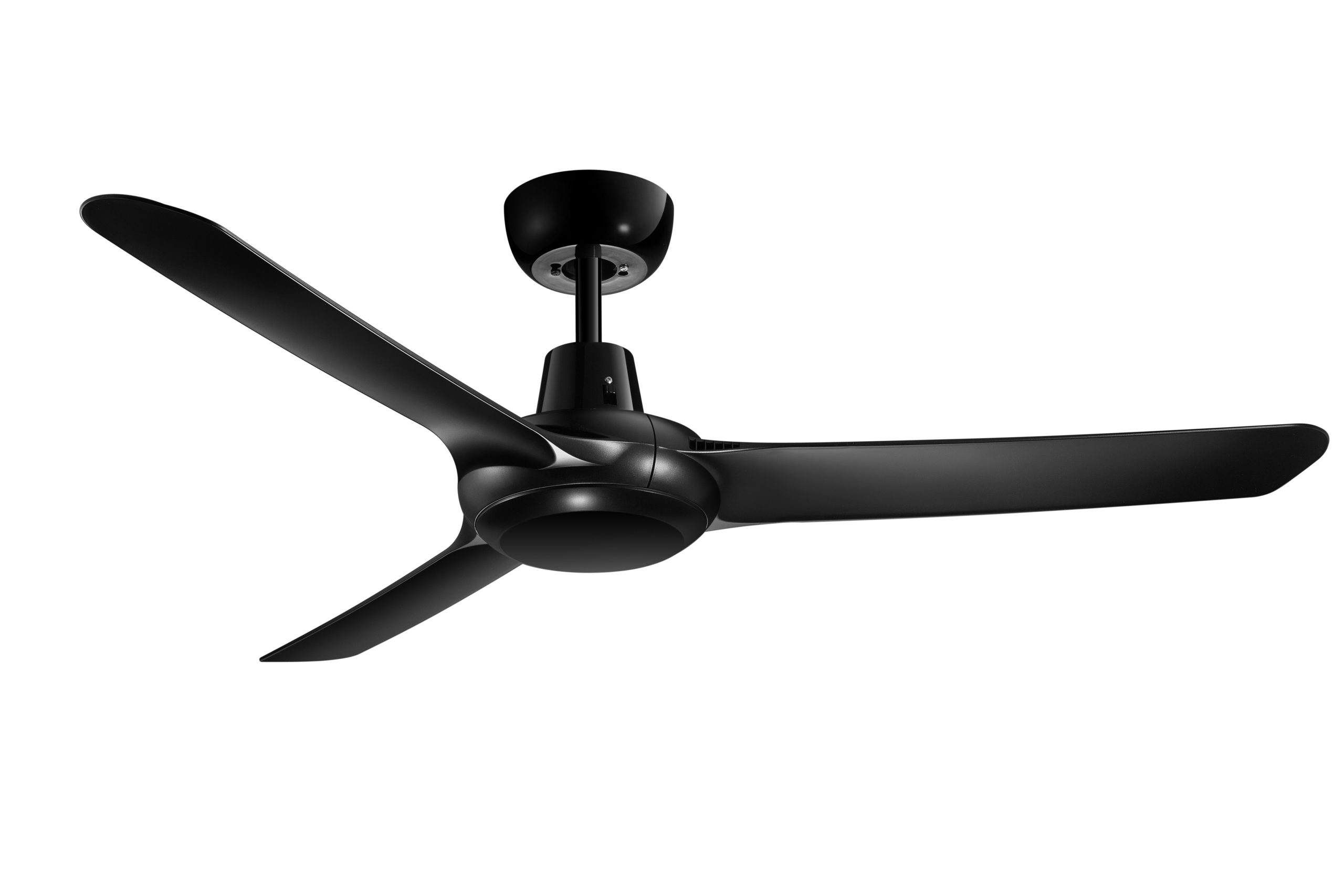 SPYDA 50” 3 BLADE CEILING FAN – BLACK (SPY1253NBL) – Lights Direct